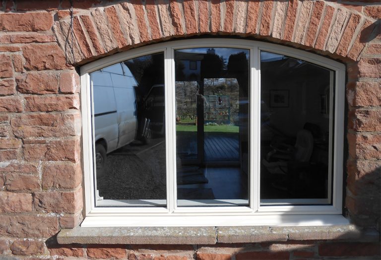 3 pane arch windows - AJ&D Chapelhow (Cliburn) Ltd