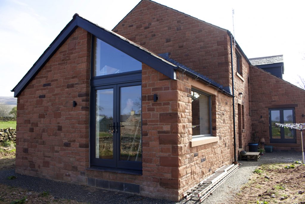 New Build with aluminium clad - AJ&D Chapelhow (Cliburn) Ltd