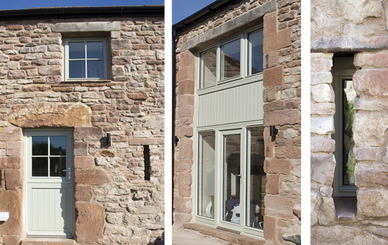 timber barn conversion windows and doors by aj&d chapelhow - AJ&D ...