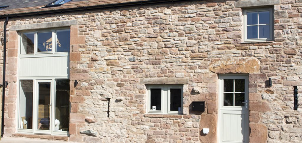 timber barn conversion windows & doors by ajd chapelhow - AJ&D ...