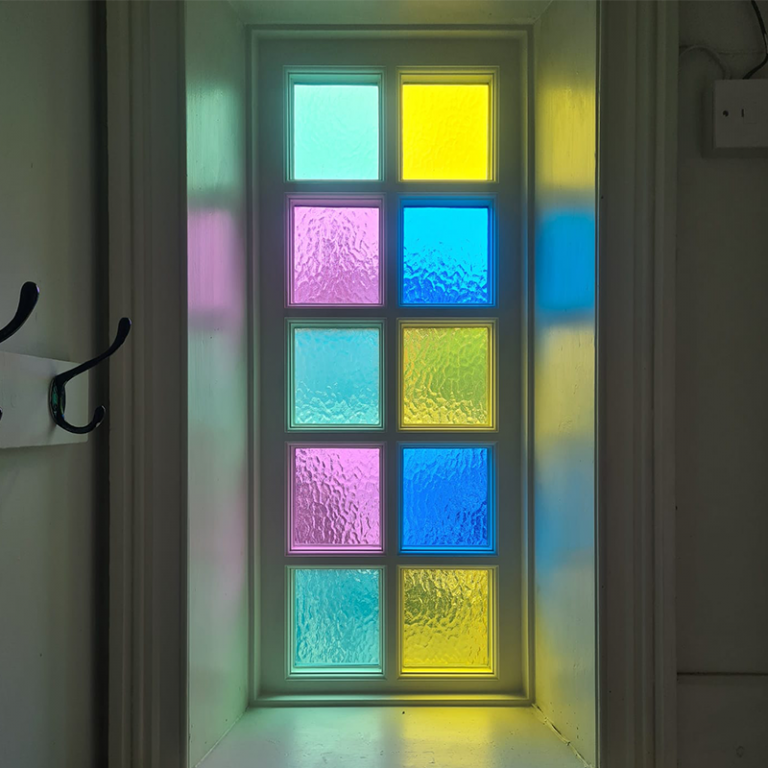 coloured glass window traditional building - AJ&D Chapelhow (Cliburn) Ltd